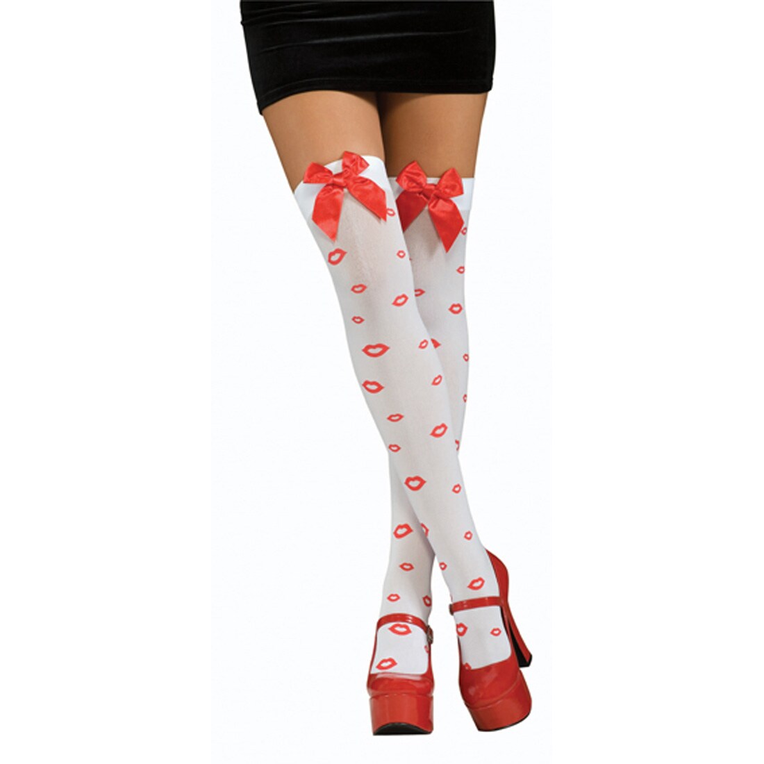 Overknee Strümpfen mit Schleife Damenstrümpfe, 6,29
