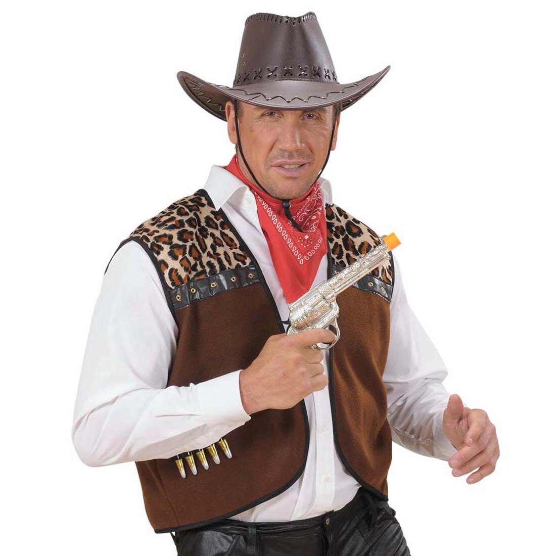 Rodeo Westernhut Cowboy Hut braun Cowboyhut Herrenhut, 9,39