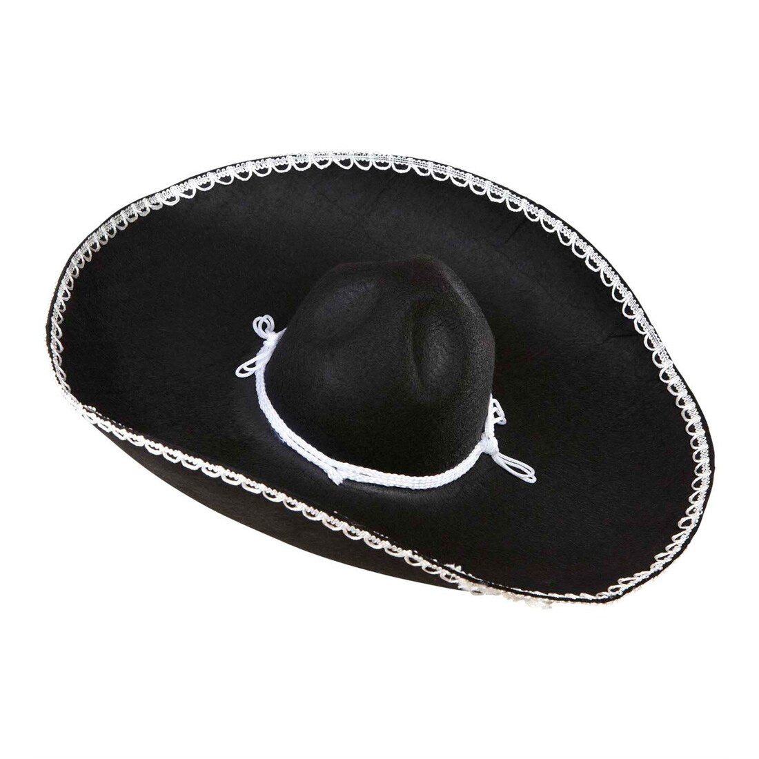 Schwarzer Mexikaner Sombrero Gaucho Hut, 10,39