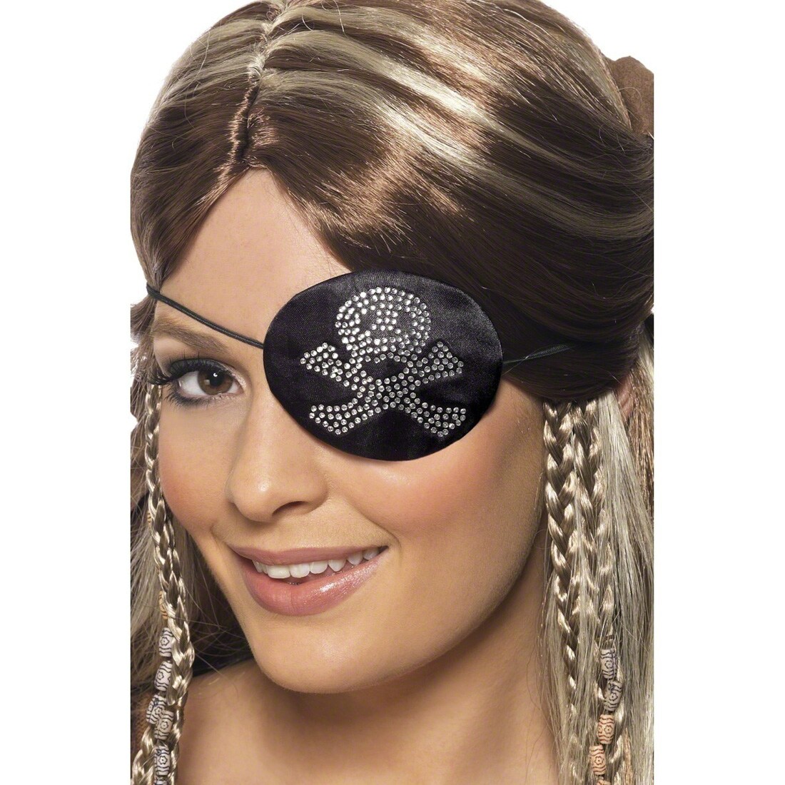 Piratenklappe Augenklappe Piratenaccessoires, 3,09