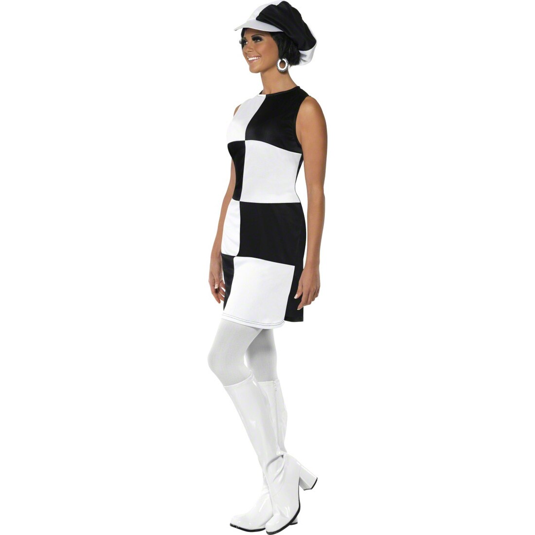 Schwarz Weiss Outfit Party