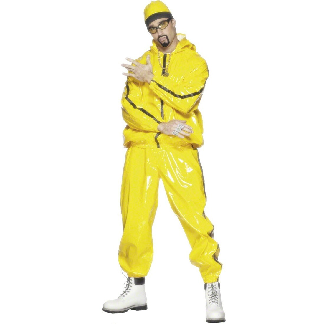 Gangster Outfit Rapper Kostüm Gelb L 52/54, 59,99
