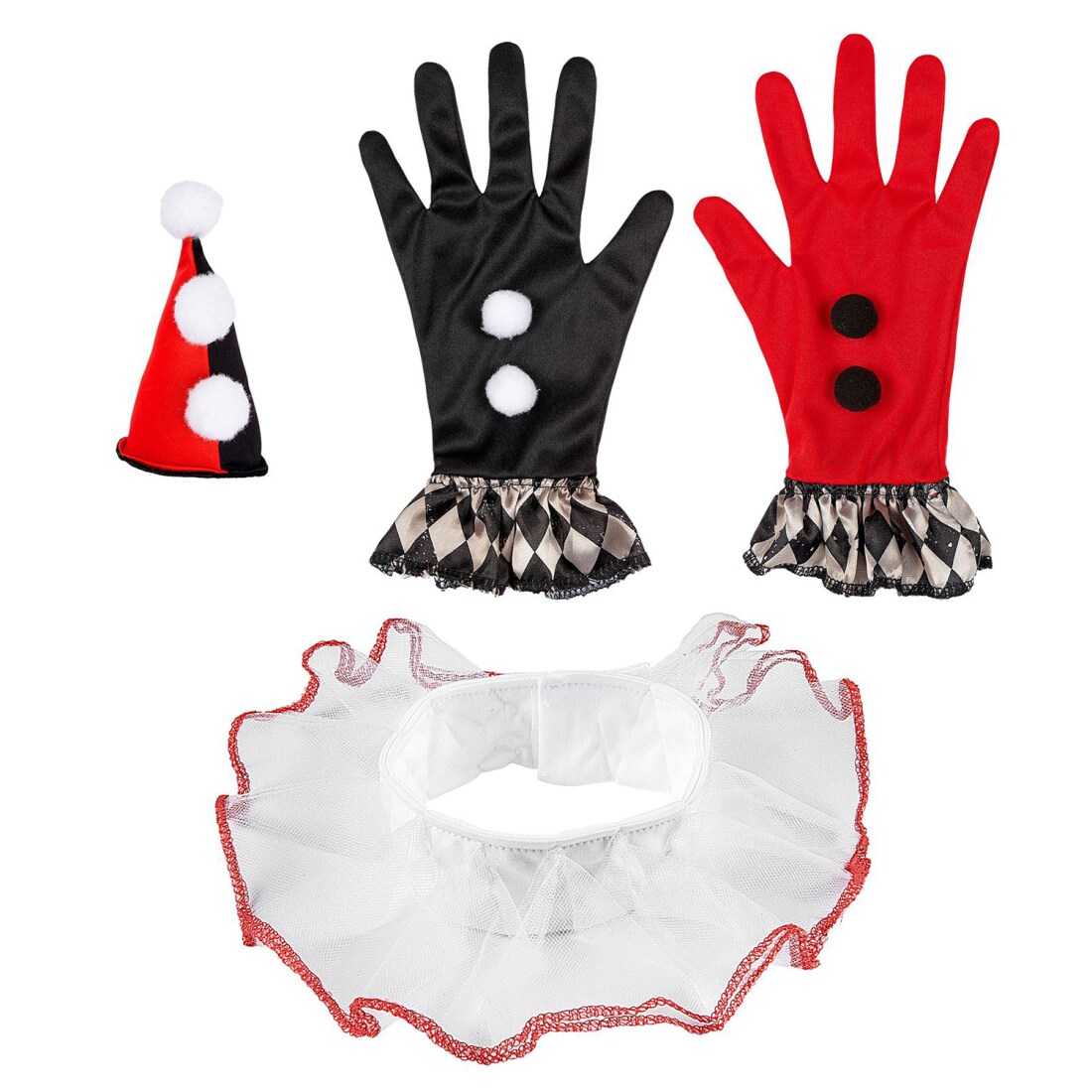 Harlekin Kostüm Set für Damen, 12,59
