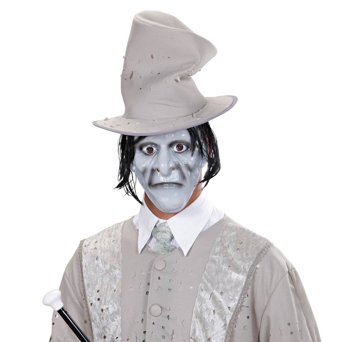 Halloween Monster Maske Gruselmaske Frankenstein mit Haar, 3,59