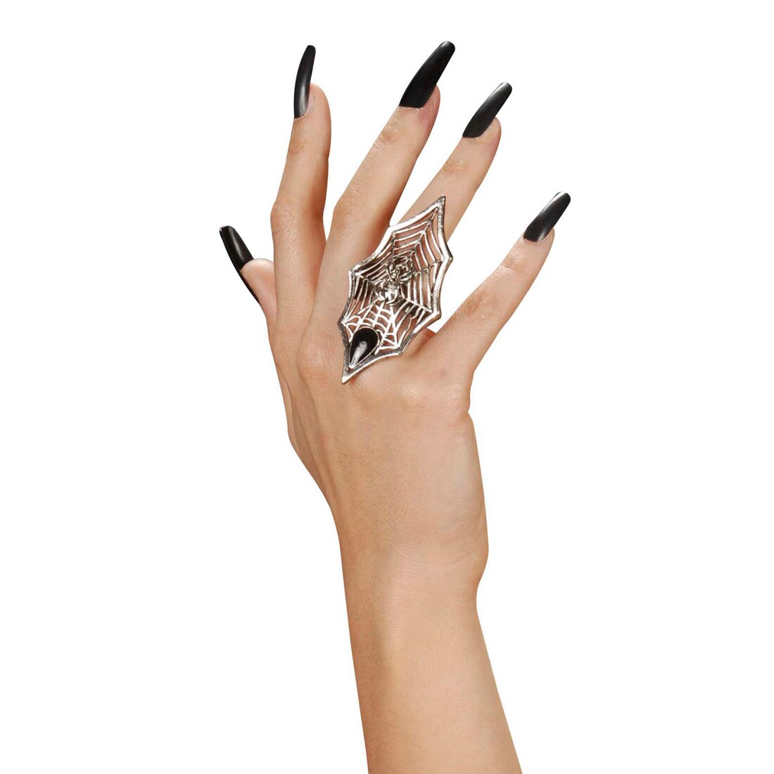 Spinnenweben Gothic Ring Hexenring Vampirring, 4,99
