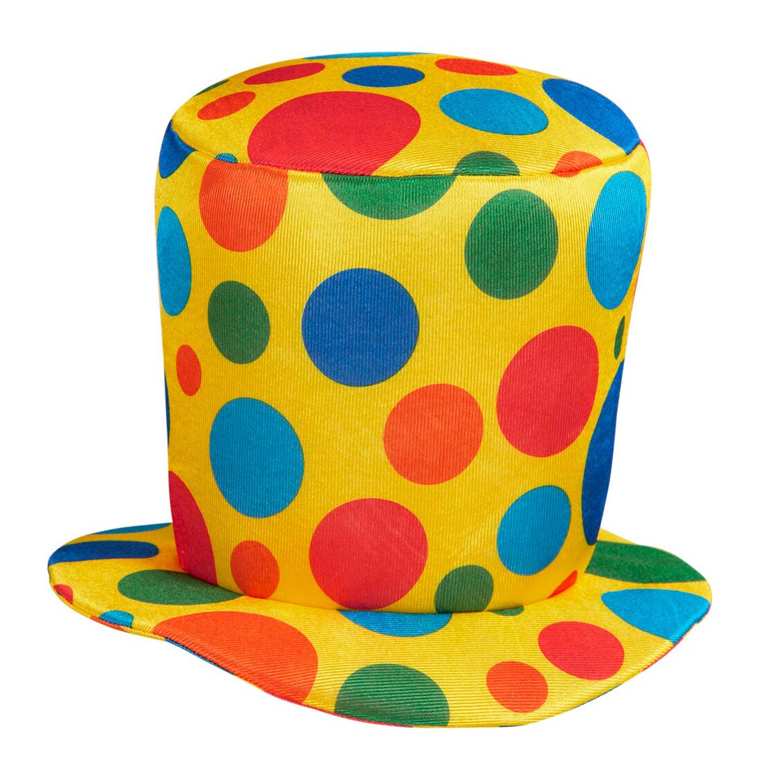 Clown Hut Klown Zylinder bunt gepunktet, 8,49