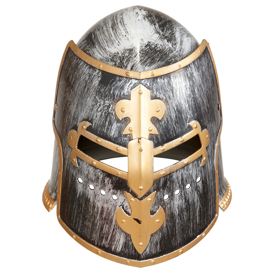 Mittelalter Ritterhelm mit Visier Kreuz Ritter Helm, 12,99