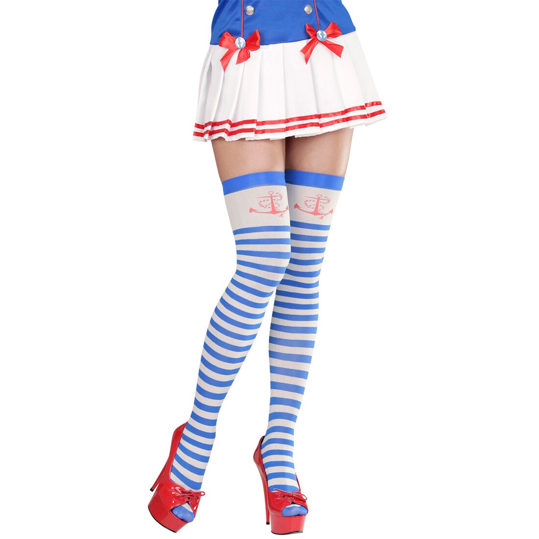 Overknees mit Anker Matrosin Strümpfe, 6,49