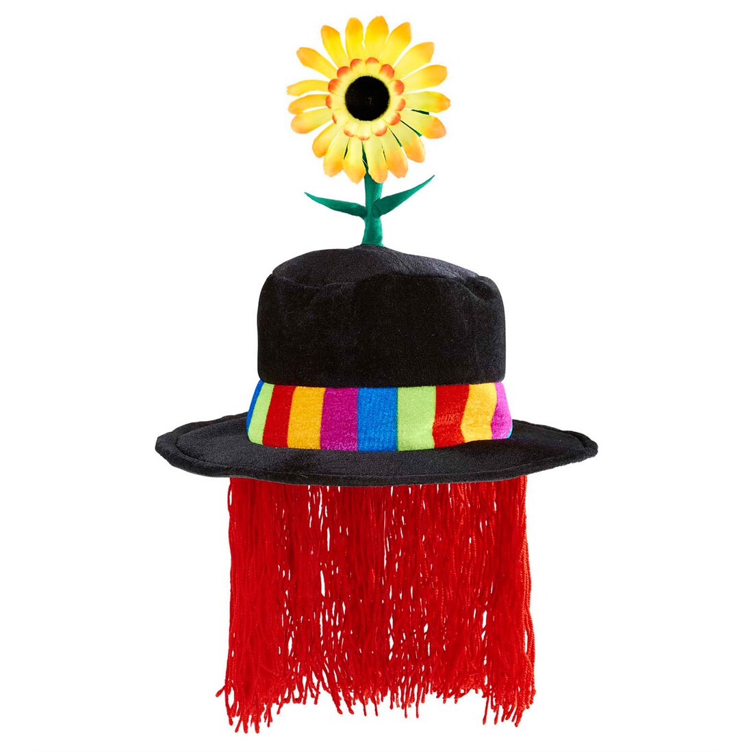 Clown Hut mit Haaren Clownshut mit Sonnenblume, 11,49