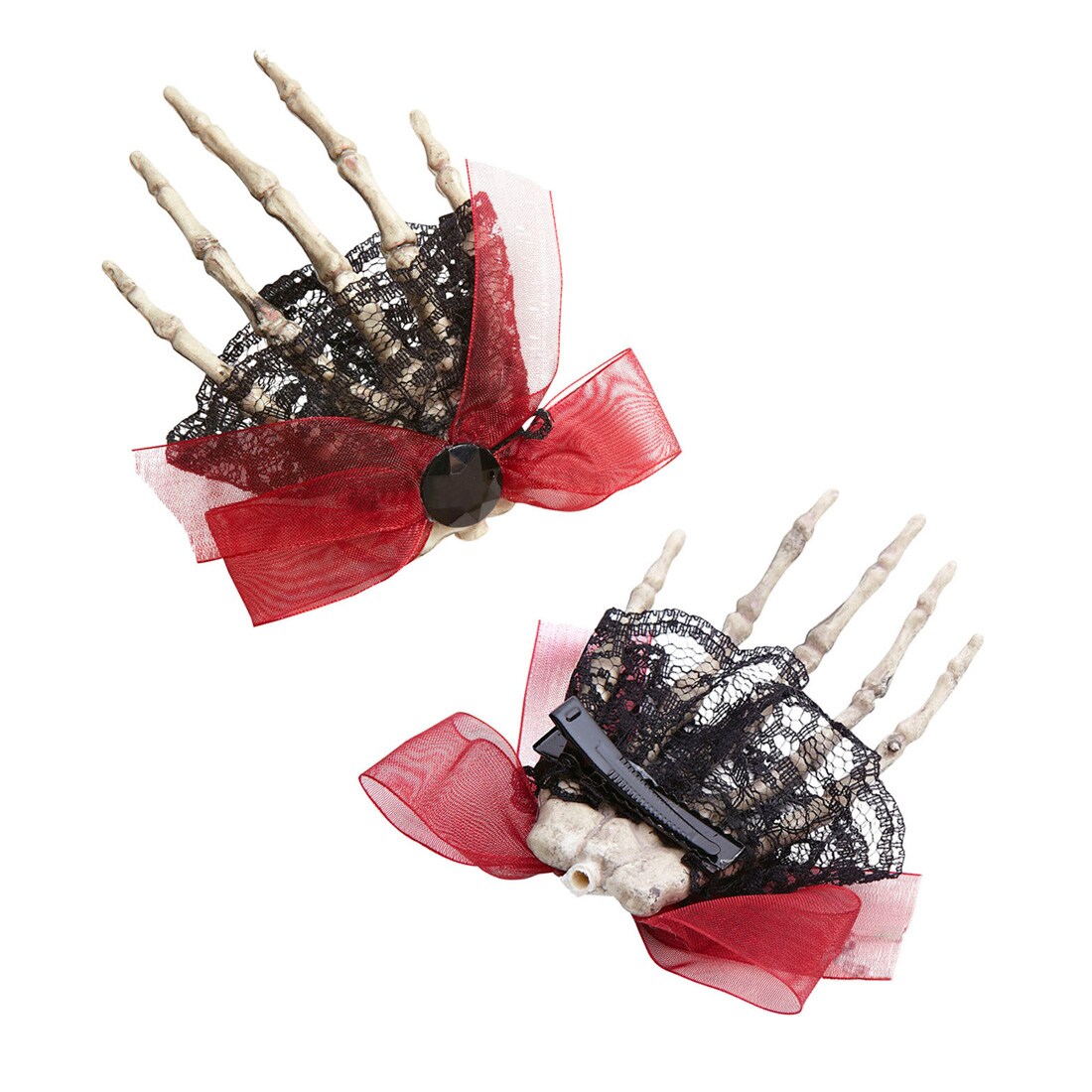 Skeletthand Haarspange Gothic Haarschmuck, 4,89