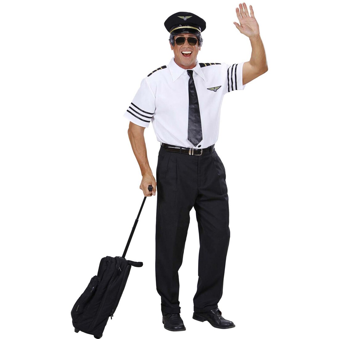 Pilotenkostüm Kapitän Kostüm Set, 25,19